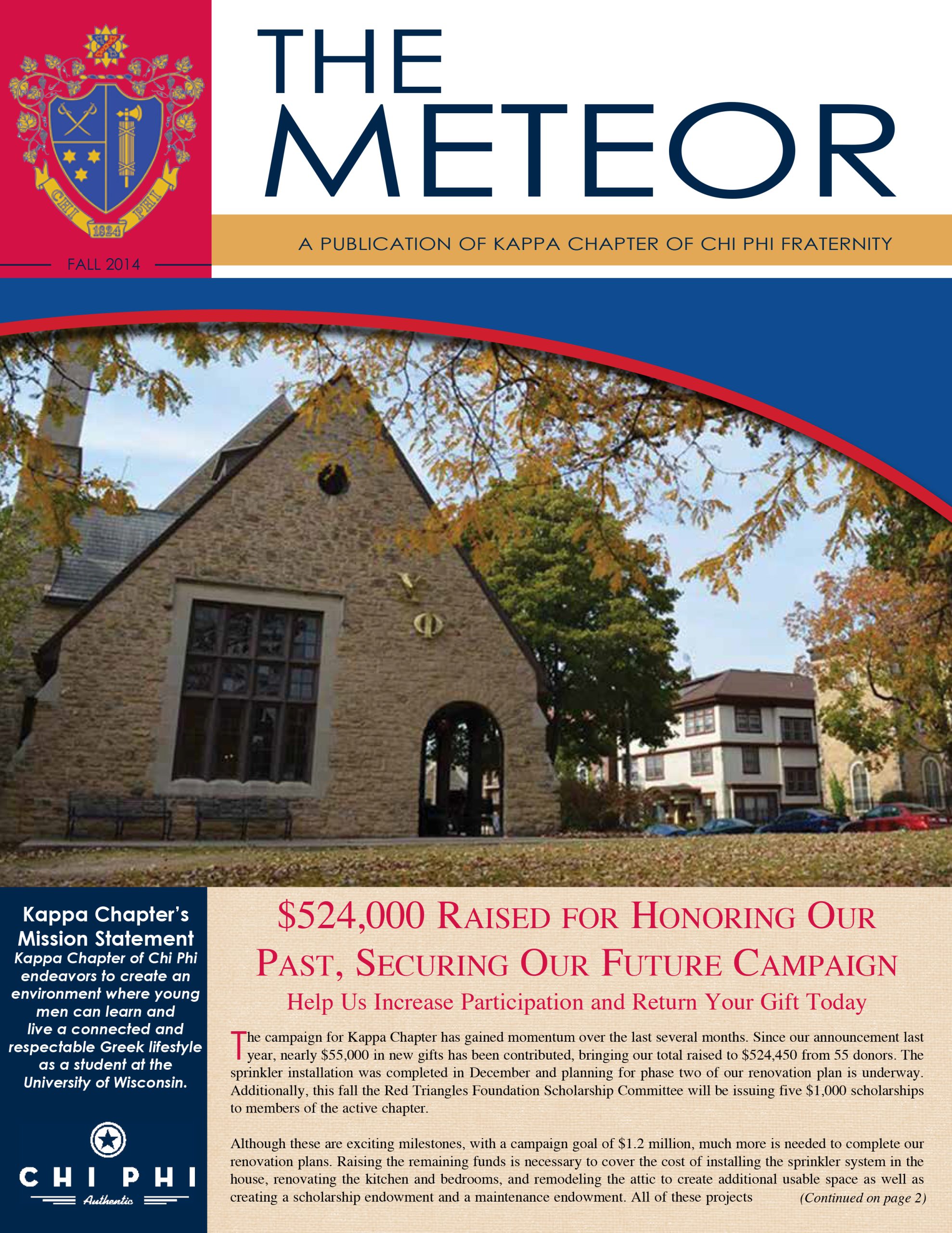 The Meteor – Chi Phi Wisconsin